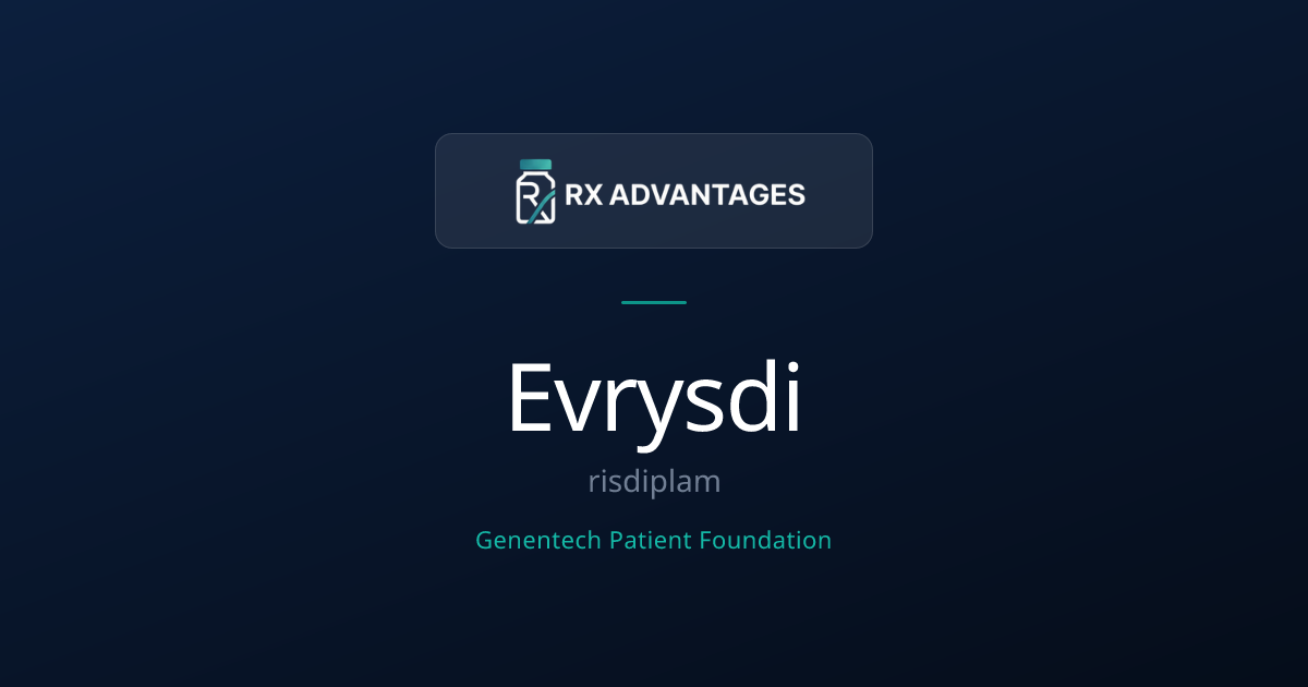 Evrysdi (risdiplam) Patient Assistance Program — Genentech Patient ...