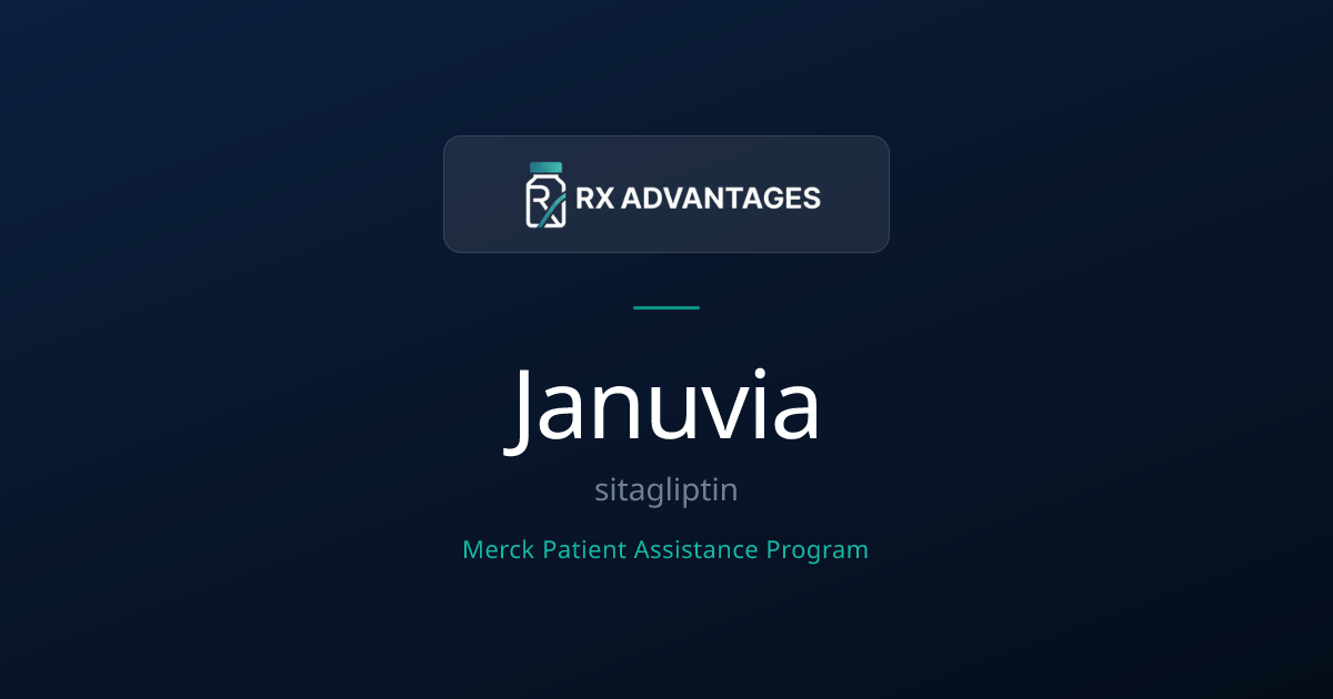 Januvia (sitagliptin) Patient Assistance Program — Merck Patient ...