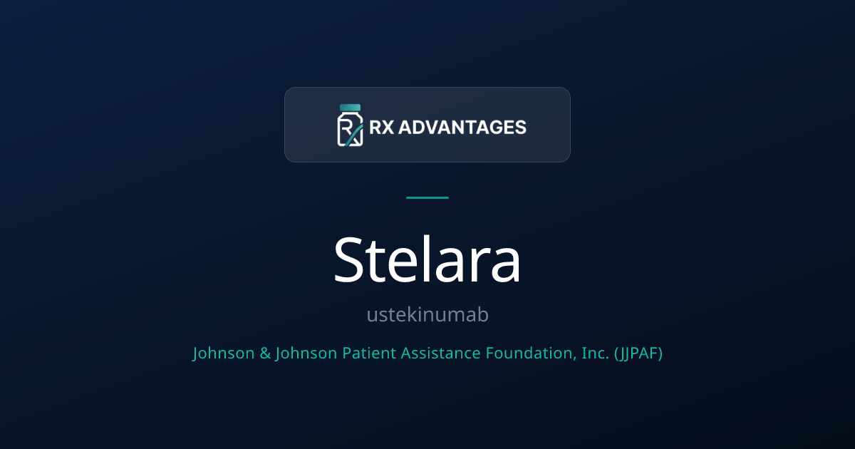 Stelara (ustekinumab) Patient Assistance Program — Johnson & Johnson ...