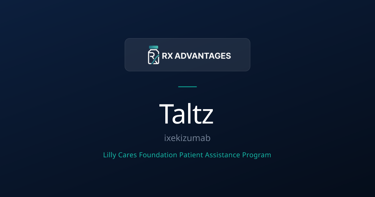 Taltz (ixekizumab) Patient Assistance Program — Lilly Cares Foundation ...
